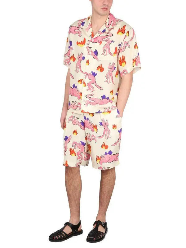 Marni Bermuda Shorts With Print