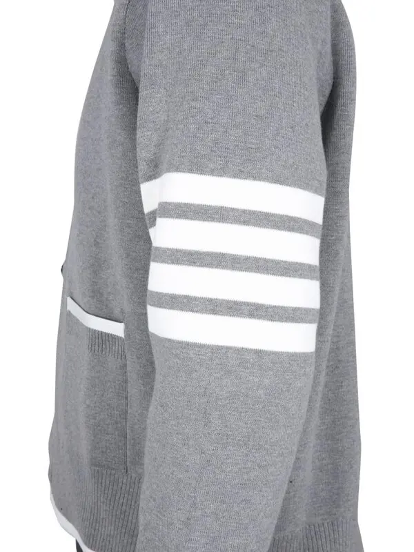 Thom Browne Cardigan - Gray