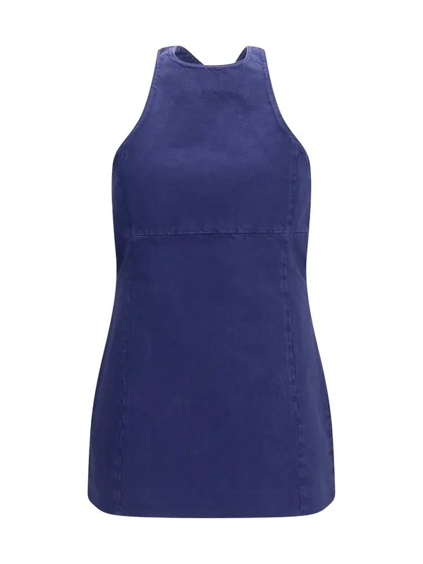Miu Miu Cotton Dress - Blue