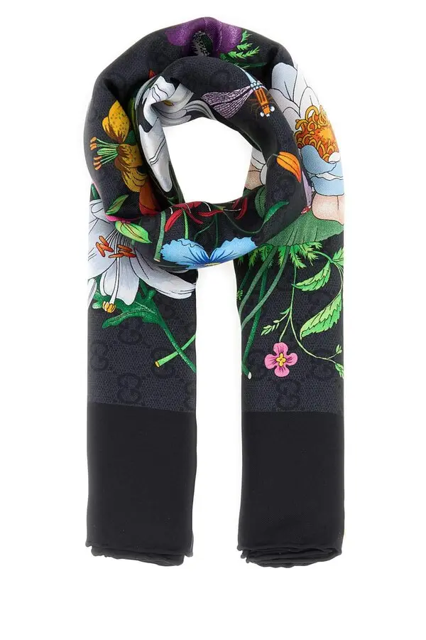 Gucci Printed Twill Foulard
