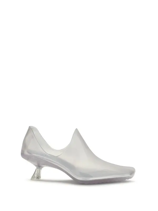 Loewe Pvc Ankle Boots - White