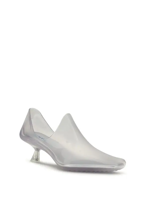 Loewe Pvc Ankle Boots - White