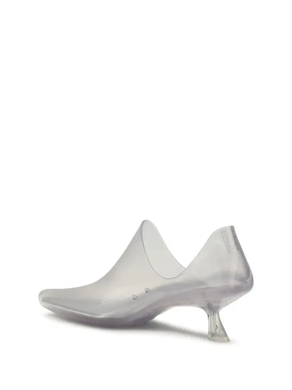Loewe Pvc Ankle Boots - White