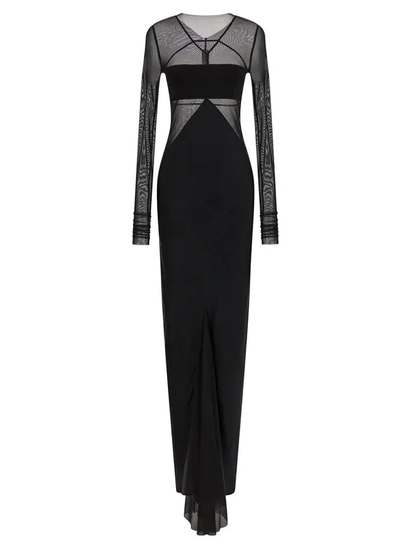 Rick Owens Combo Dress - Black