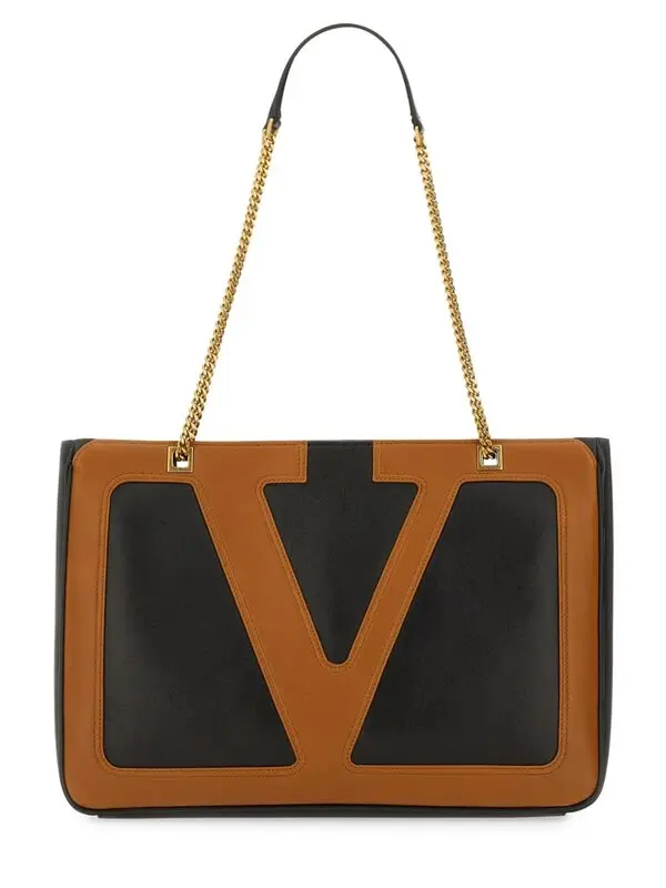 Valentino Garavani Viva Superstar Medium Shopping Bag - Black