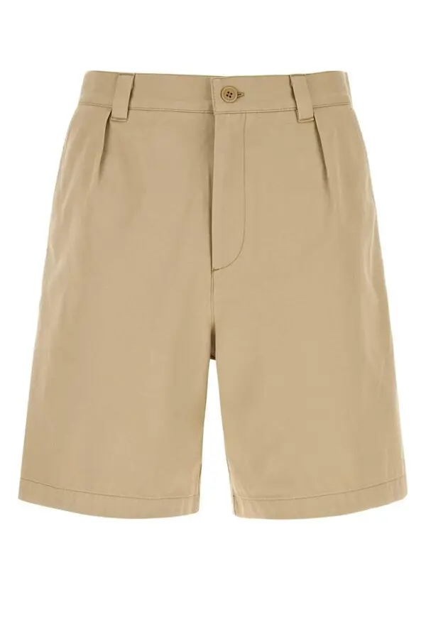 A.p.c. Beige Cotton Bermuda Shorts - Brown