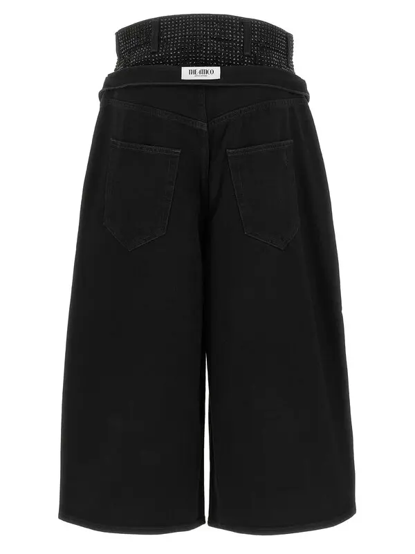 Attico Crystal Insert Jeans