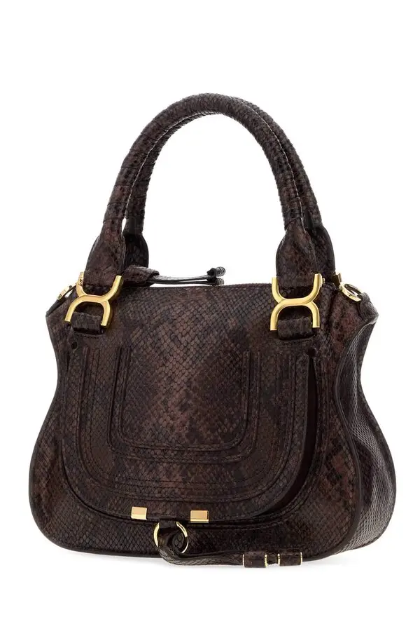 Chloé Printed Leather Small Marcie Shoulder Bag - Multicolor