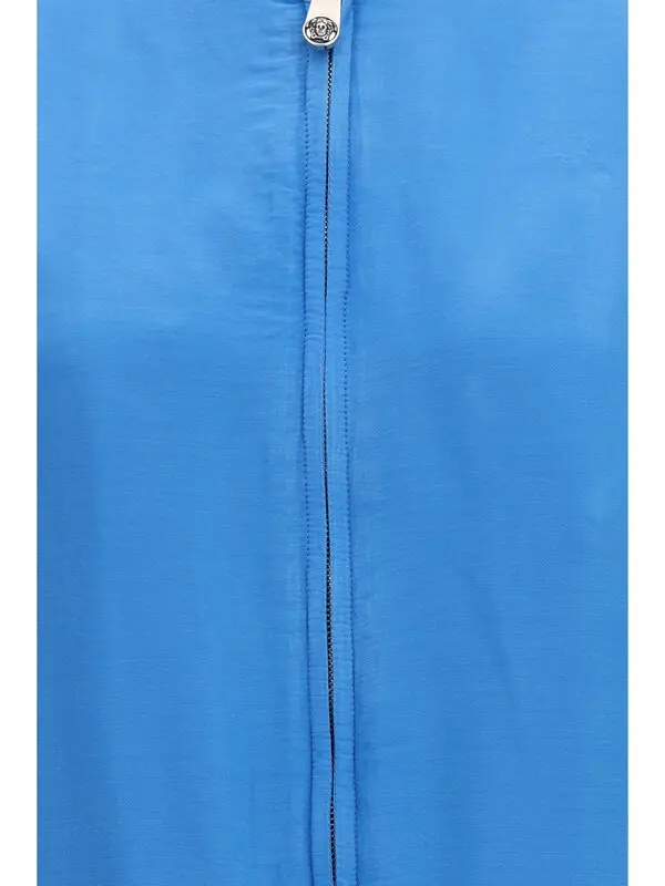 Versace Zip Up Jacket - Blue