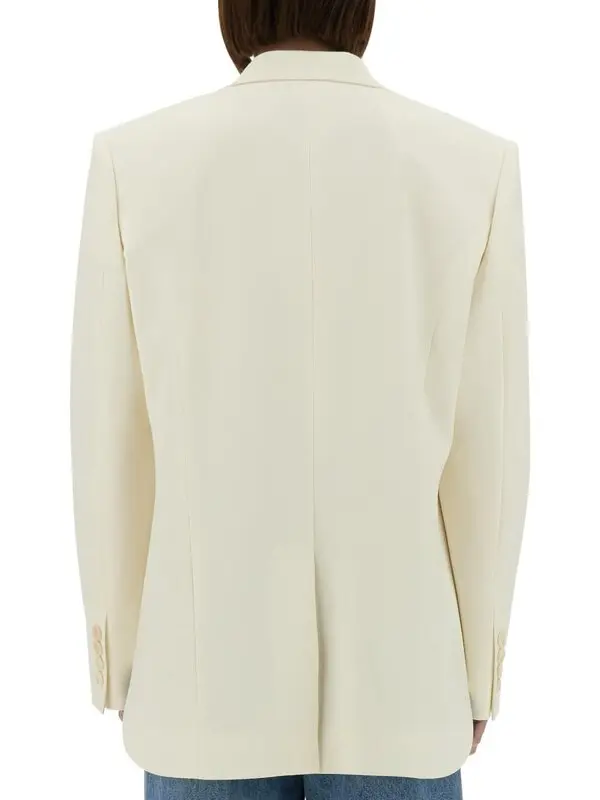 Stella McCartney Cropped Blazer - White