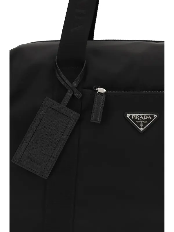 Prada Re-nylon And Saffiano Travel Bag