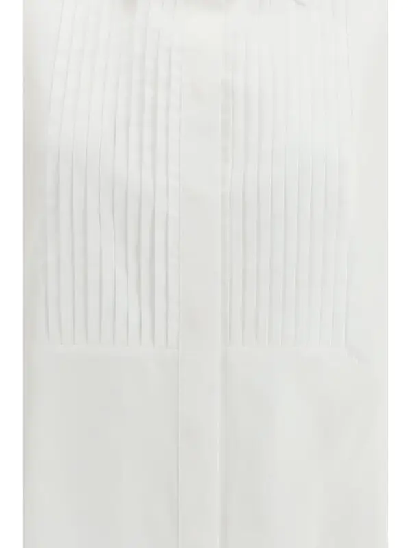 GOLDEN GOOSE Cotton Poplin Shirt - White
