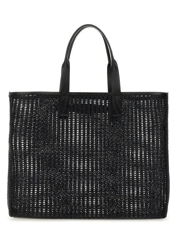 Dolce & Gabbana Woven Mesh Shopper Tote