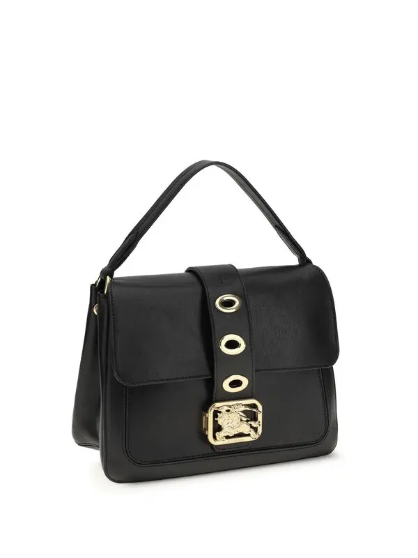 Burberry Small Rider Handbag - Black