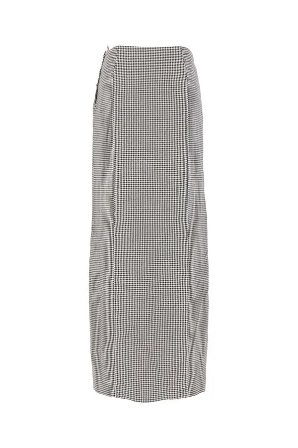 Thom Browne Houndstooth Skirt - Multicolor