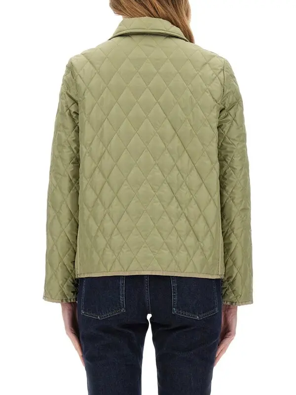 FAY Quilted Nylon Jacket - Green