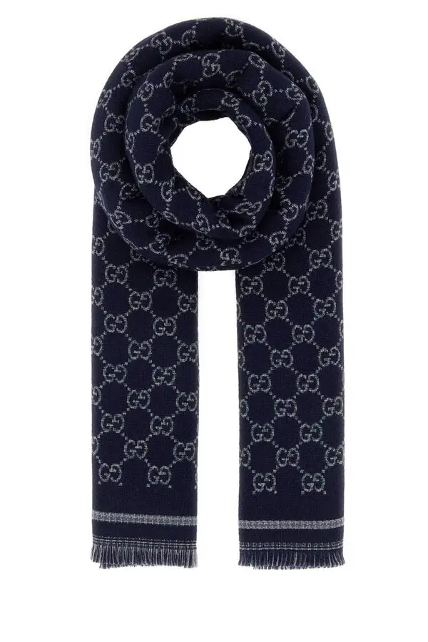 Gucci Gg Jacquard Scarf