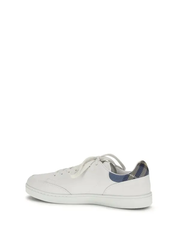 Burberry Set Leather Sneakers