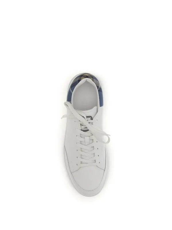 Burberry Set Leather Sneakers