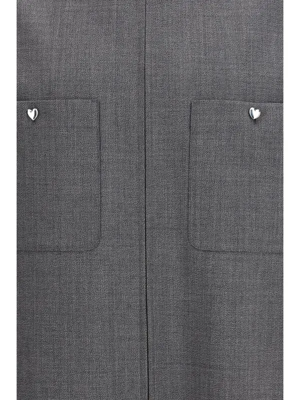 Valentino Garavani Mouliné Wool Shirt Jacket