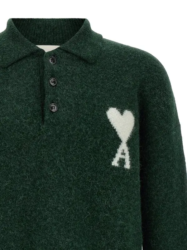 AMI Paris De Coeur' Polo Shirt