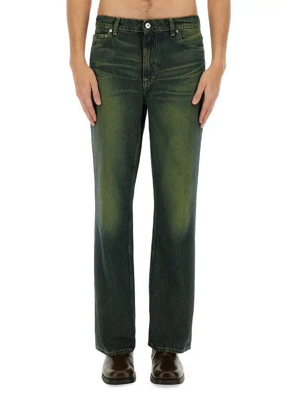 Our Legacy Straight Leg Jeans - Green