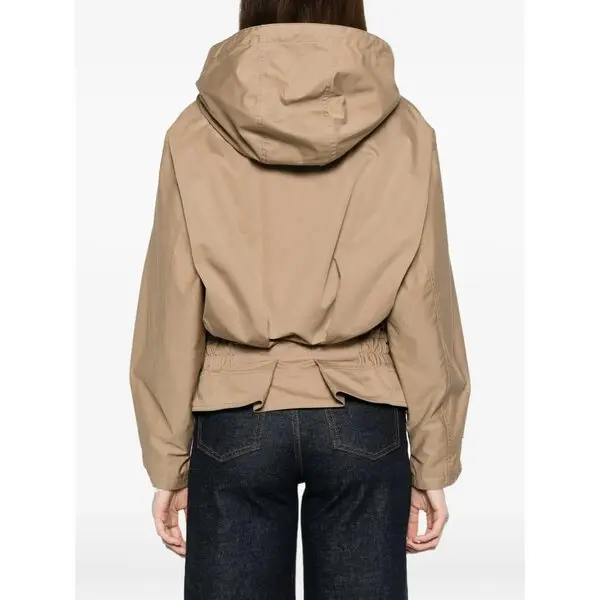 Fendi Neutrals Jackets Bomber Jackets