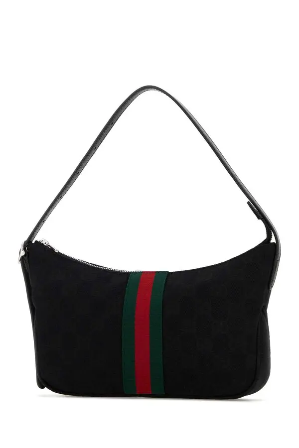 Gucci Gg Fabric Small Lunetta Shoulder Bag