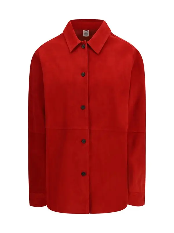 TOTEME Suede Shirt Jacket