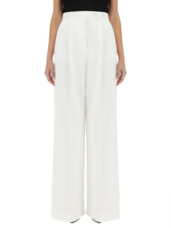 Givenchy Cotton Pleated Pants