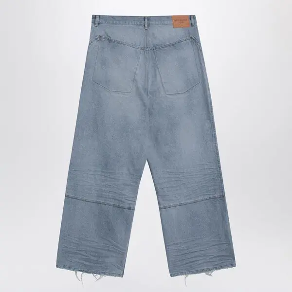 Balenciaga Light Baggy Jeans With Rips