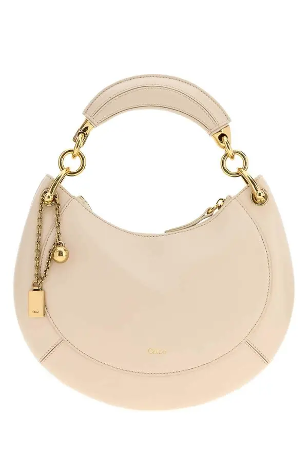Chloé Sand Leather Banana Handbag