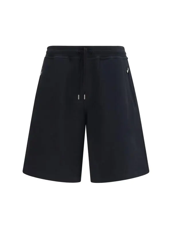 Brunello Cucinelli Cotton Jogging Shorts - Black
