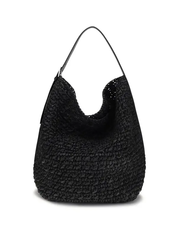 TOTEME Paper Raffia Tote Shoulder Bag