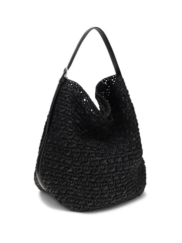 TOTEME Paper Raffia Tote Shoulder Bag