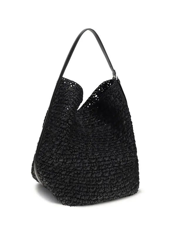 TOTEME Paper Raffia Tote Shoulder Bag