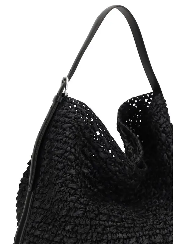 TOTEME Paper Raffia Tote Shoulder Bag