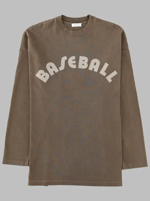 Fear Of God T-shirt A Manica Lunga Baseball