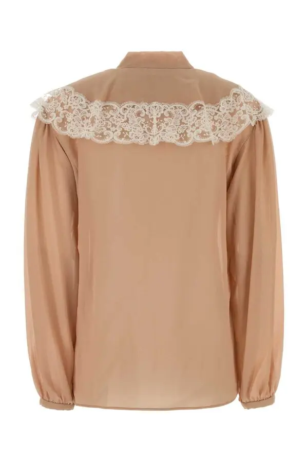 Chloé Skin Crepe Blouse