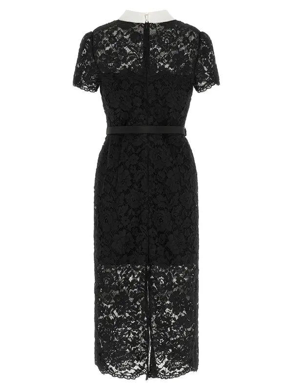 SELF-PORTRAIT Lace Dress With Collar