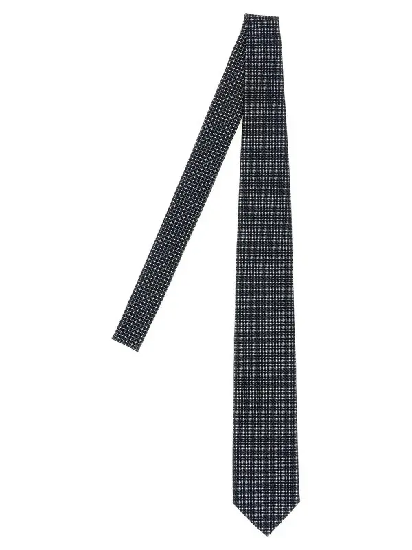 Brioni Silk Neck Tie - Blue