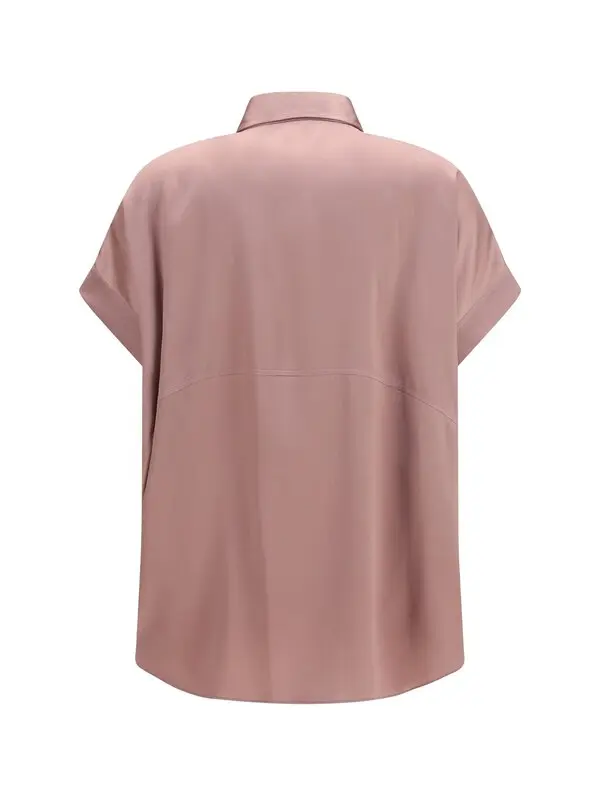 Brunello Cucinelli Silk Shirt - Pink