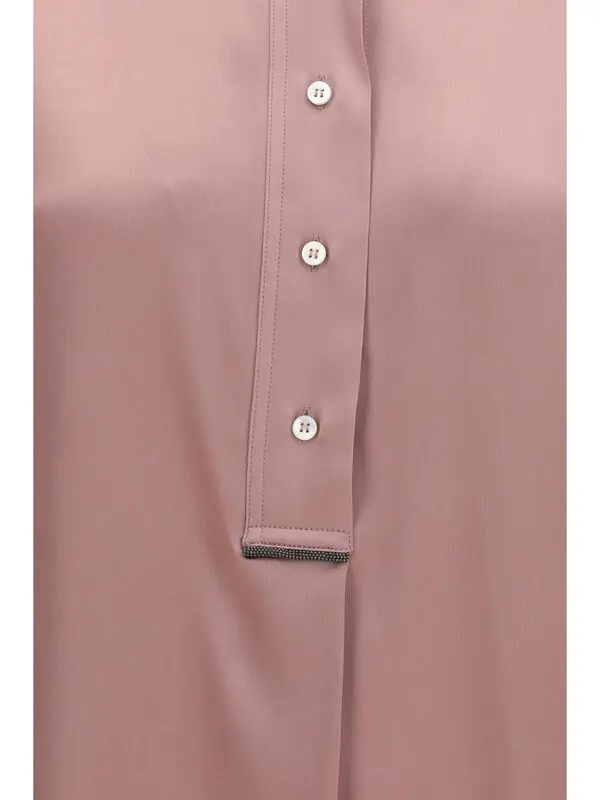 Brunello Cucinelli Silk Shirt - Pink