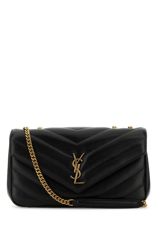 Saint Laurent Loulou Shoulder Bag - Black