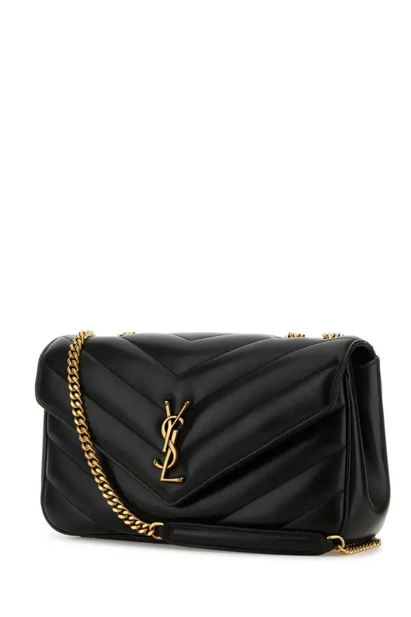 Saint Laurent Loulou Shoulder Bag - Black