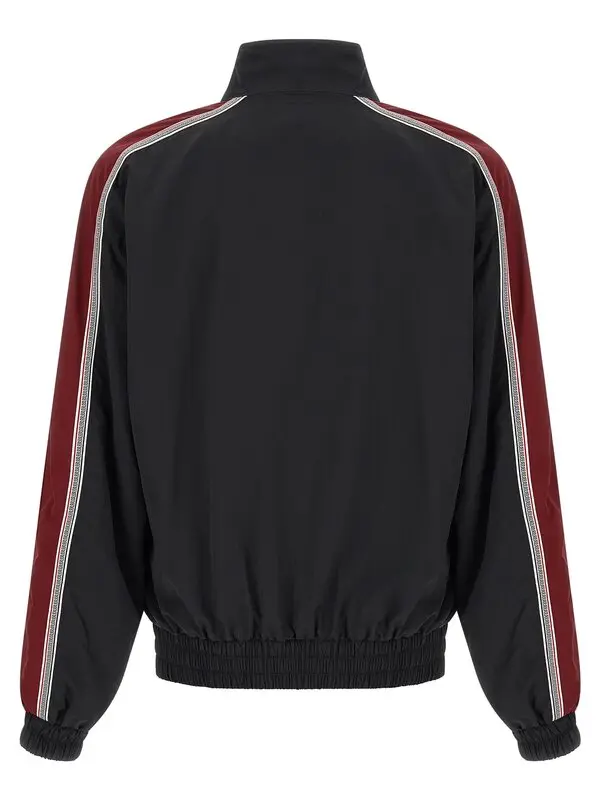 Versace Craquelé-effect Blouson - Black
