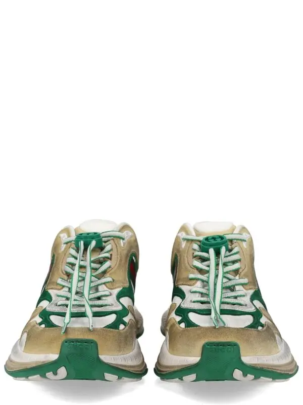 Gucci Suede Sneakers - White