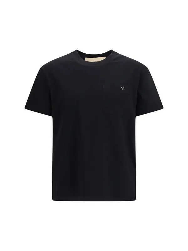 Valentino Garavani Cotton T-shirt With Vgold