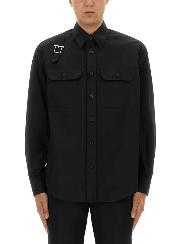 Alexander McQueen Jacket-shirt Harness - Black