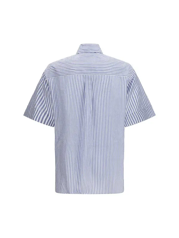 Valentino Garavani Short-sleeve Shirt With Logo Buttons